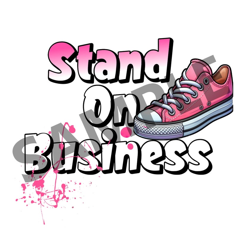 Stand on Business PNG - Etsy