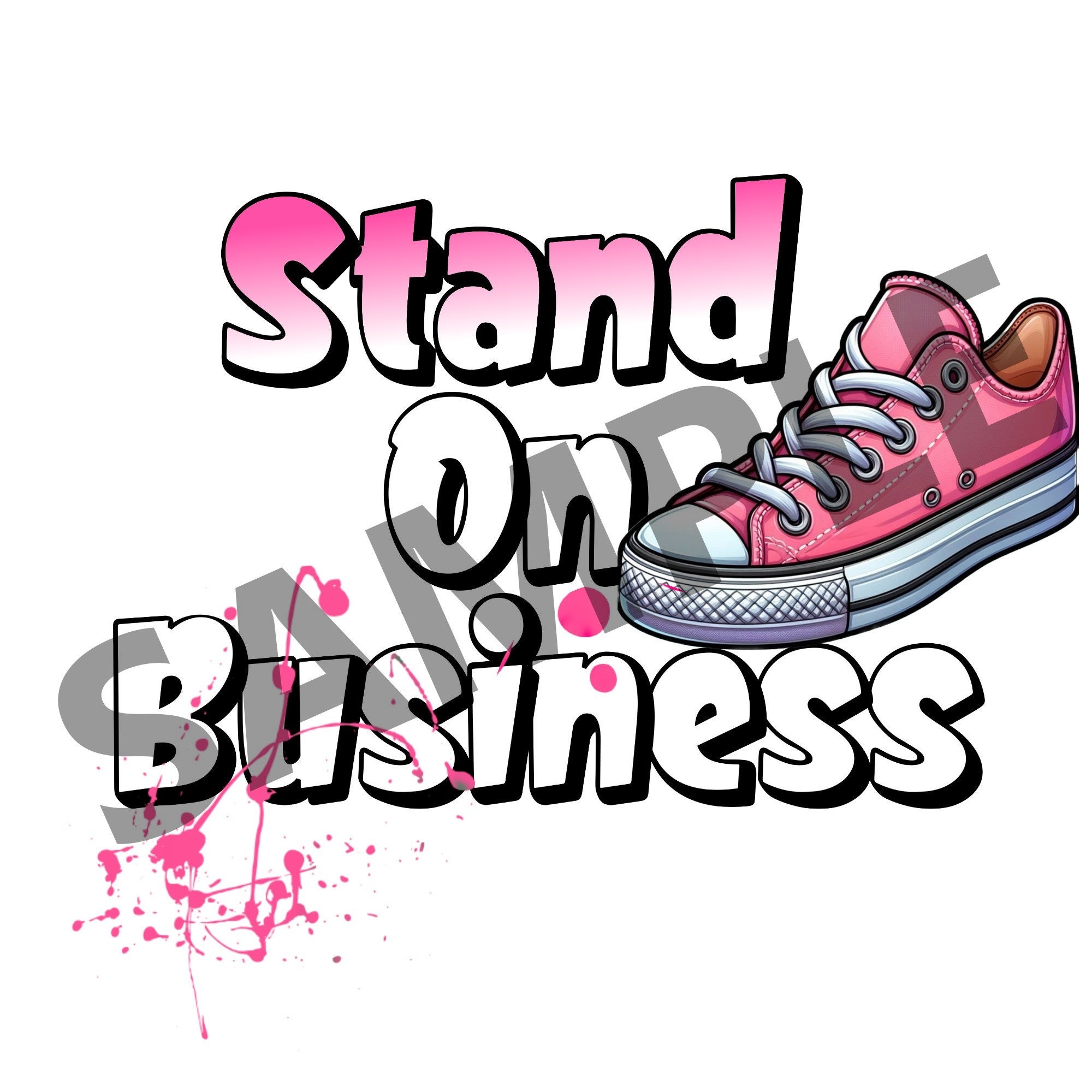 Stand on Business PNG - Etsy