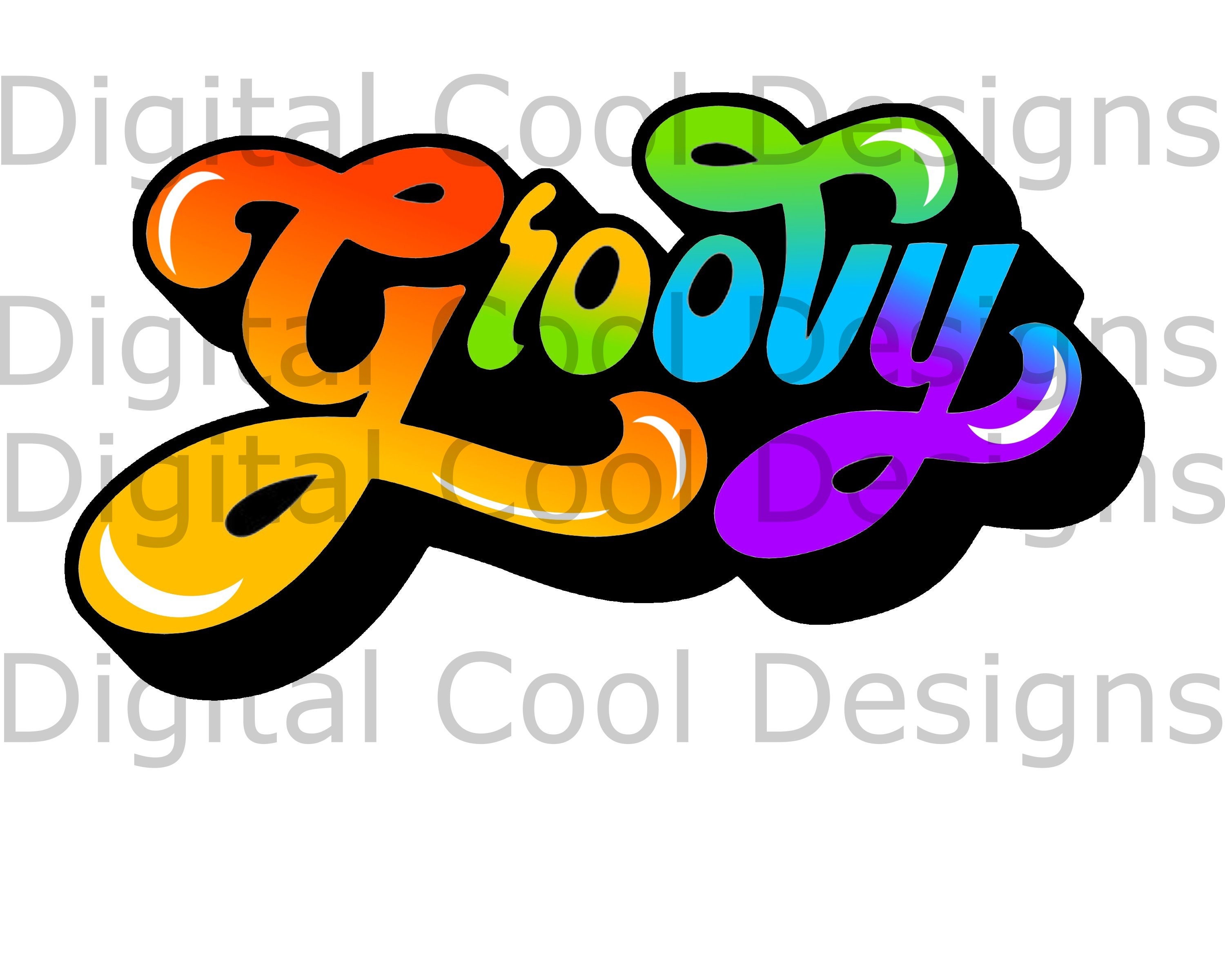 Groovy PNG Sublimation, Groovy PNG Download File, Groovy Sublimation ...