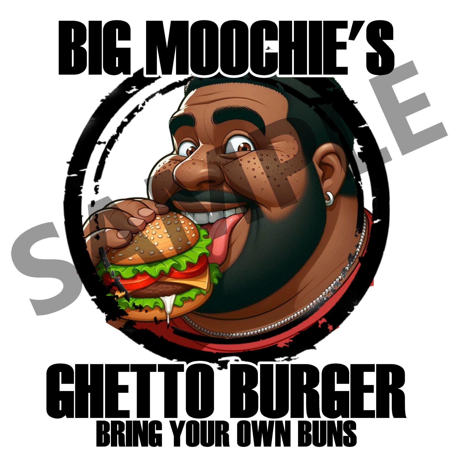 Big Moochie Cartoon Funy (PNG) - Etsy