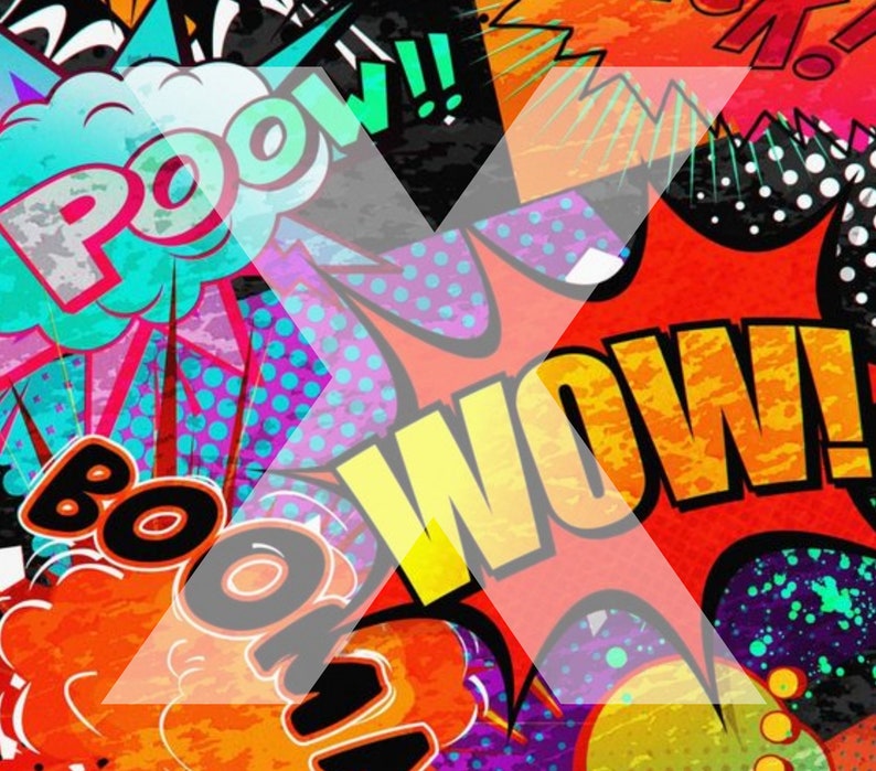 Comic Wow Tumbler Wrap, COMIC Strip PNG Sublimation Designs Download ...