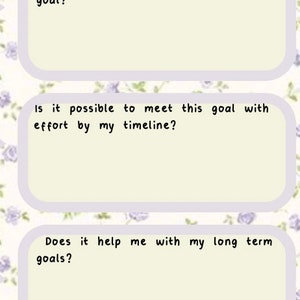 Academic SMART Goal Planner/setter - Etsy