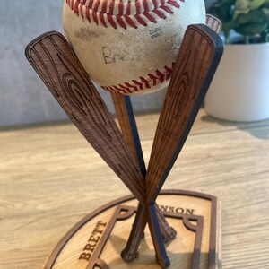 Custom Baseball/softball Championship Ring Display Baseball Field - Etsy