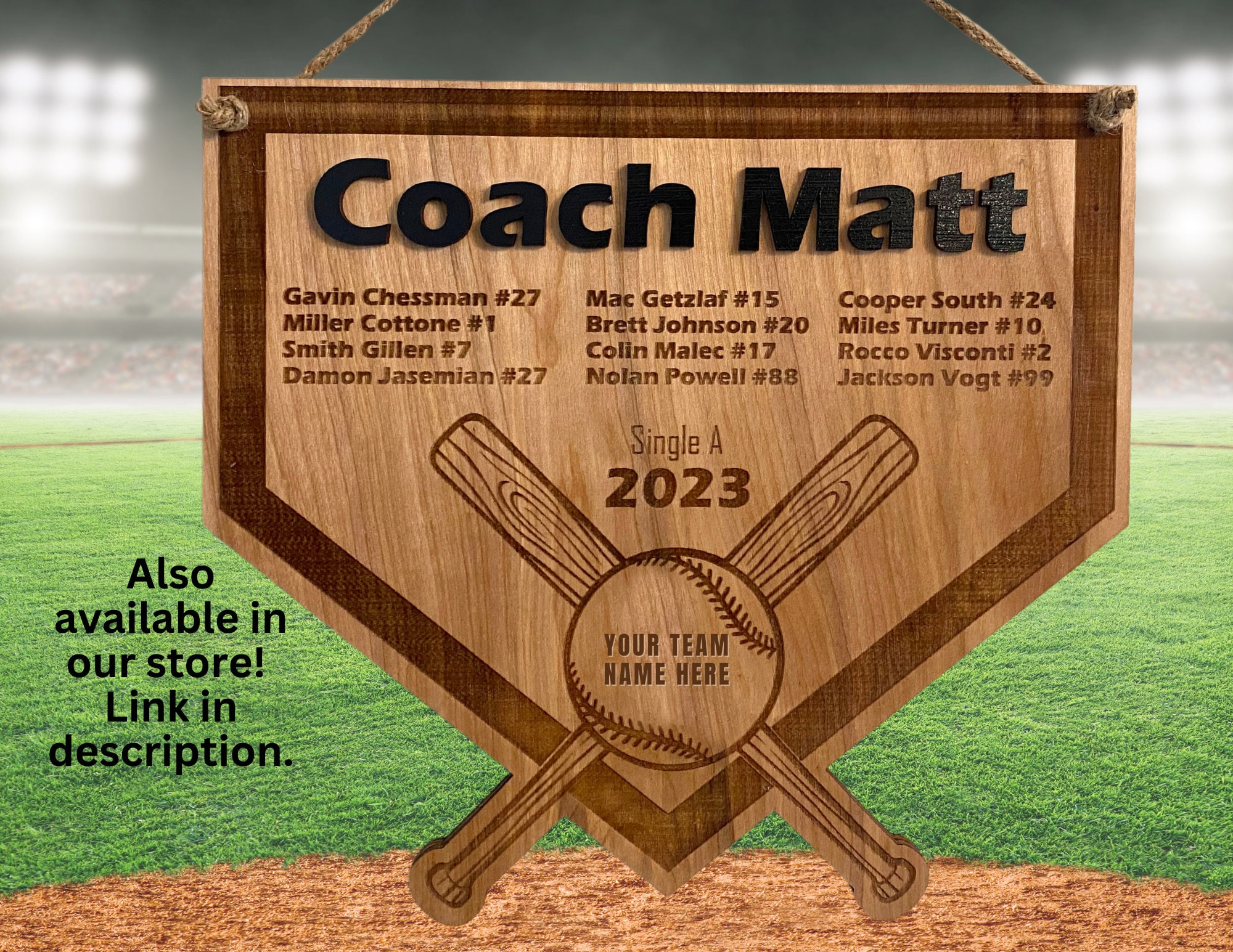 Custom Baseball Softball Player Picture Frame - Etsy