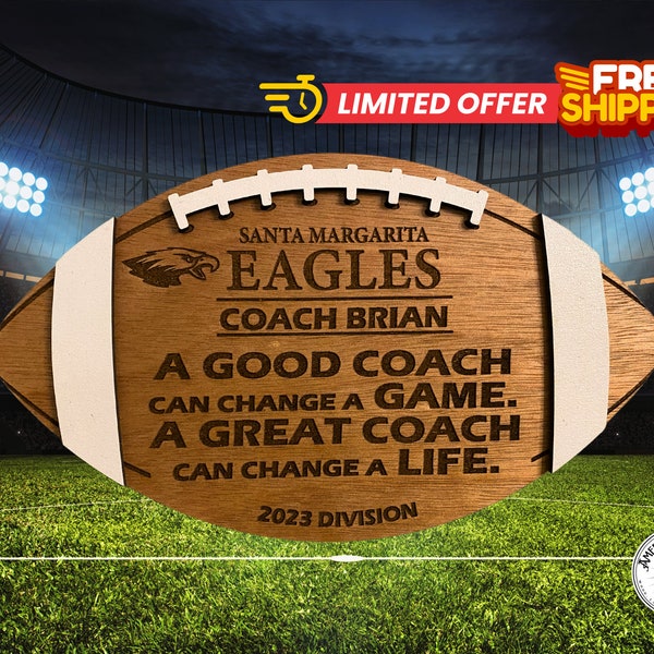 Football Plaque - Etsy