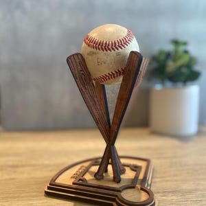 Custom Baseball/softball Championship Ring Display Baseball Field - Etsy