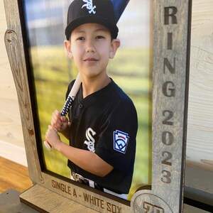 Custom Baseball Softball Player Picture Frame - Etsy