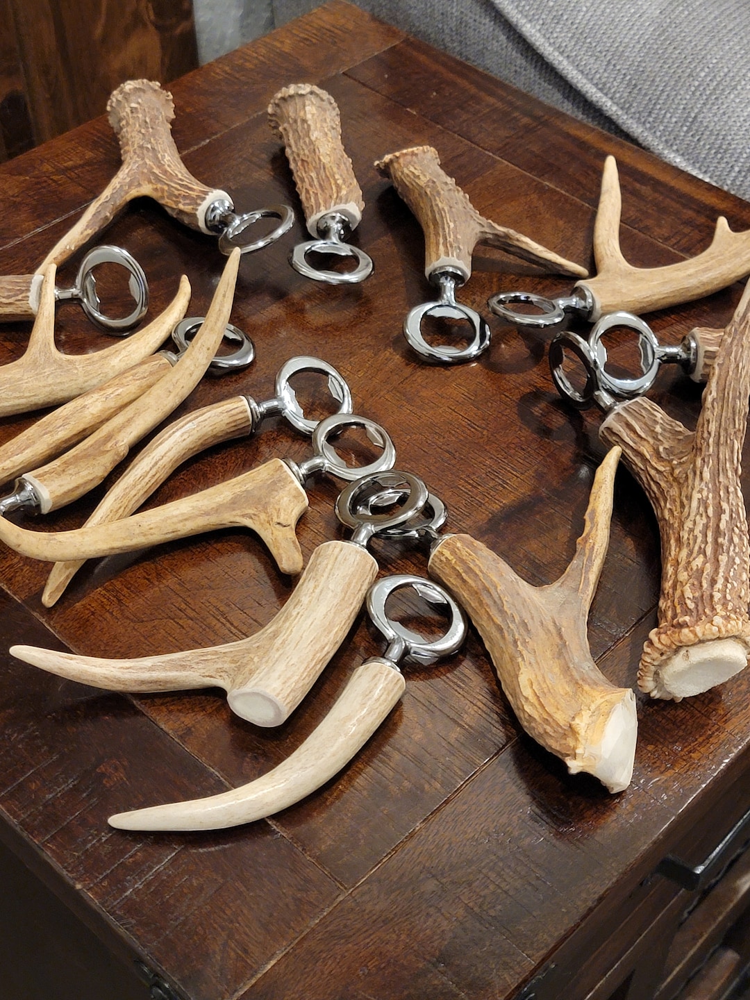 Custom Deer Antler Bottle Opener - Heavy Duty - Etsy