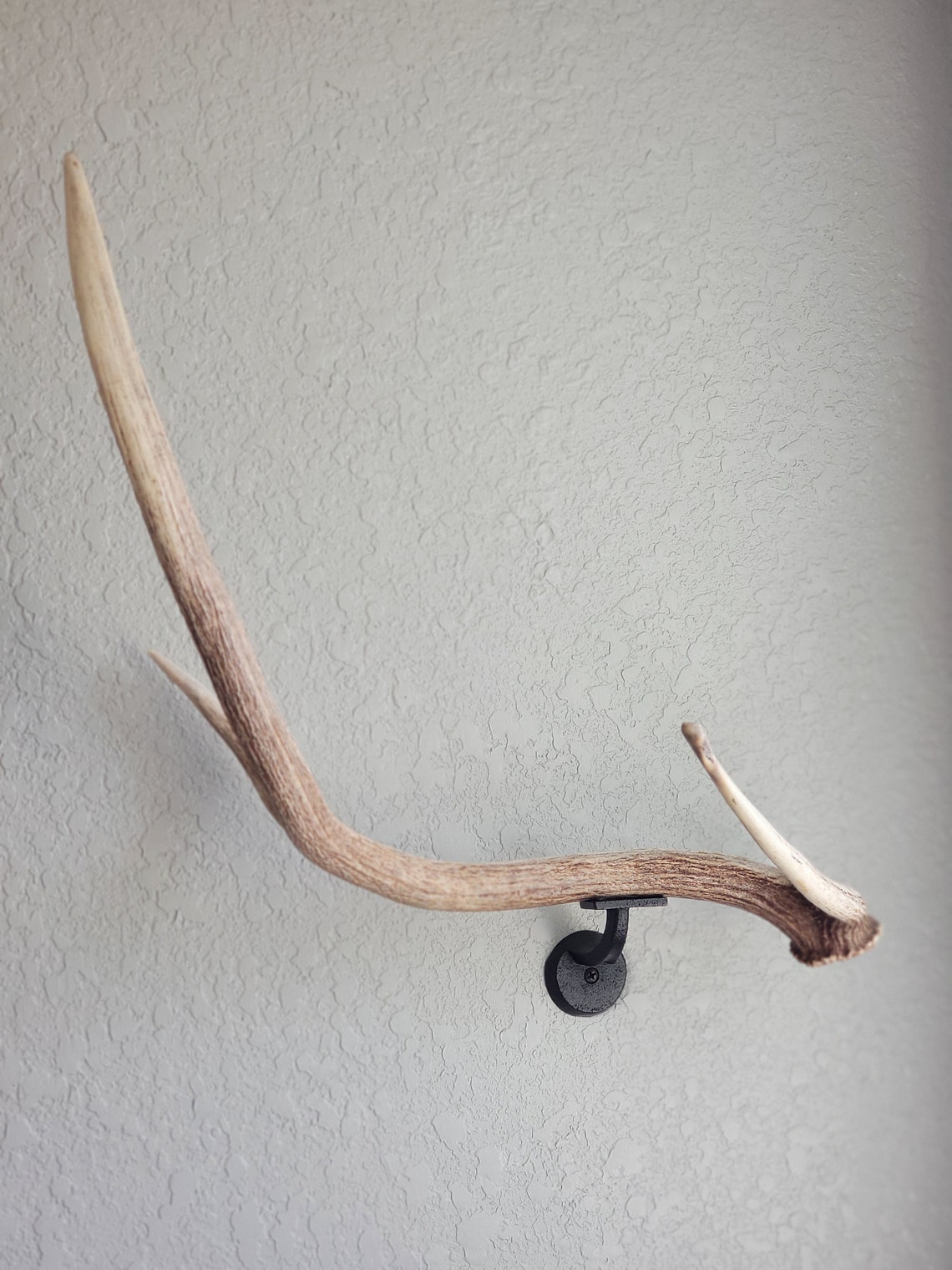 Custom Large Axis Deer Bladed Antler Towel Bar / Rack / Hanger . One-of ...