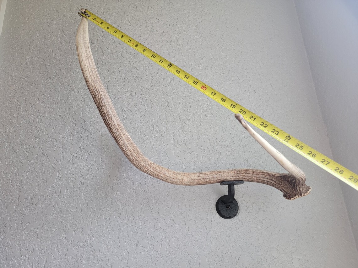 Custom Large Axis Deer Bladed Antler Towel Bar / Rack / Hanger . One-of ...