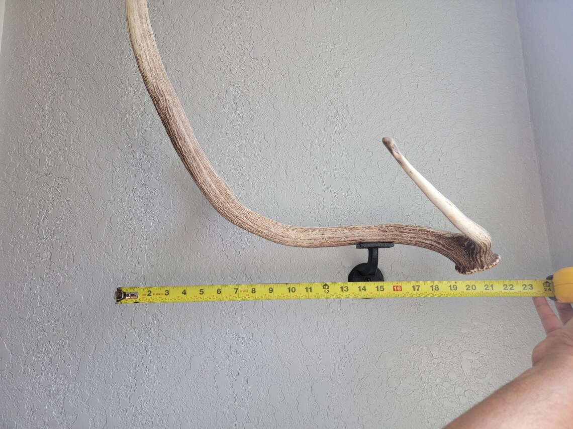 Custom Large Axis Deer Bladed Antler Towel Bar / Rack / Hanger . One-of ...