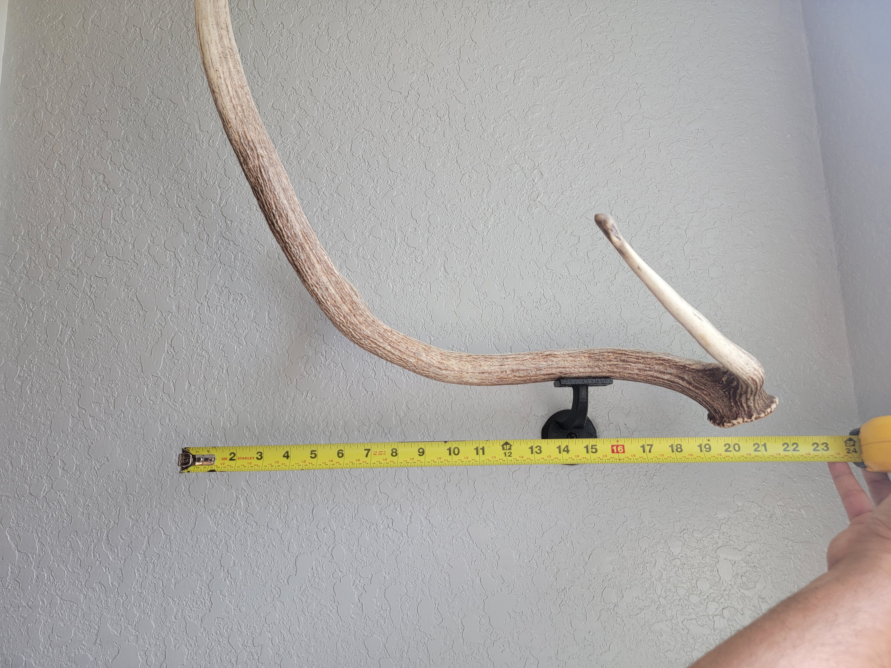 Custom Large Axis Deer Bladed Antler Towel Bar / Rack / Hanger . One-of-a-kindunique Gorgeous ...