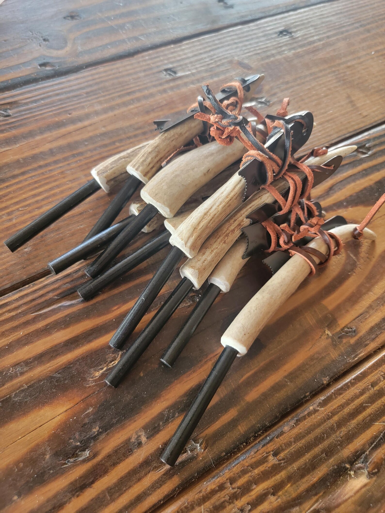 Deer Antler Ferrocerium Fire Starter With Striker: Texas Whitetail - Etsy