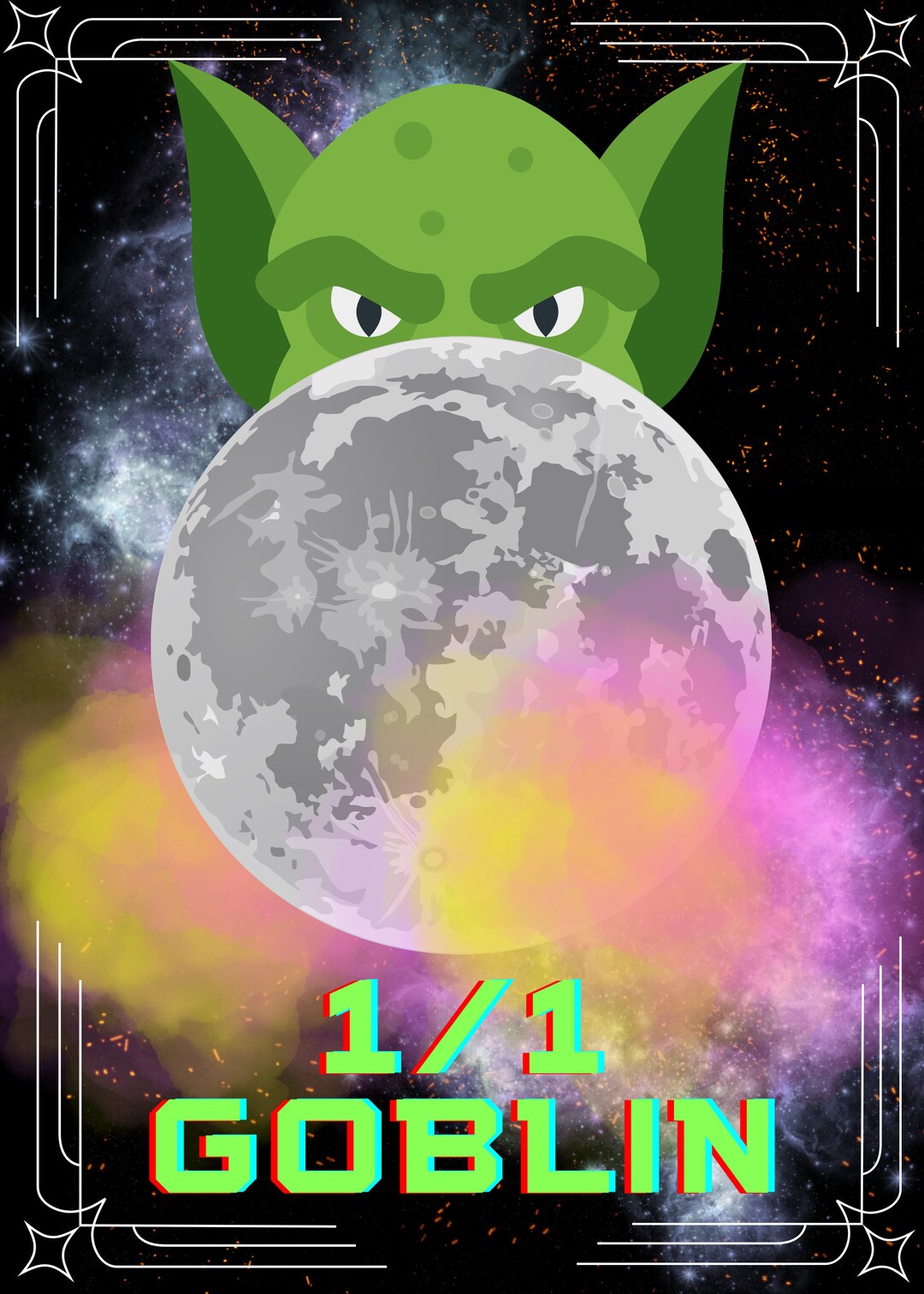 Goblin in Space Token, at Home PRINTABLE - Etsy