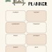 Printable Daily Planner | Editable PDF | Instant Download | Organize ...