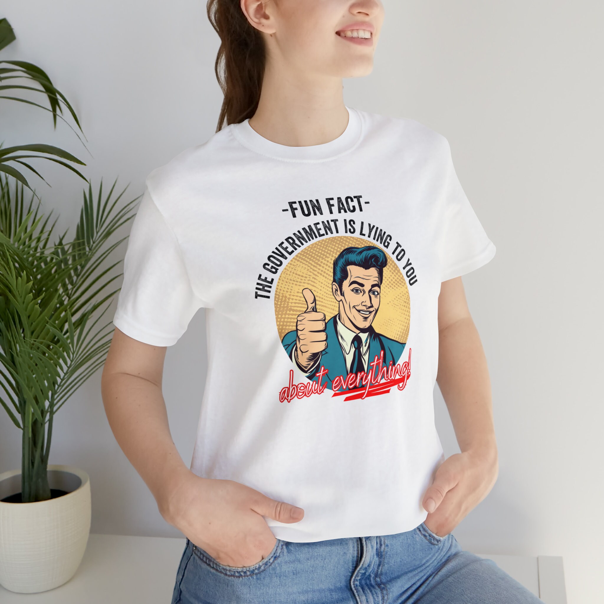 Fun Fact Shirt Think While It's Still Legal You're - Etsy