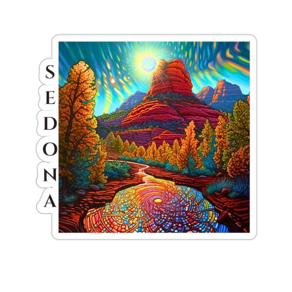 Cathedral Rock Sticker - Etsy
