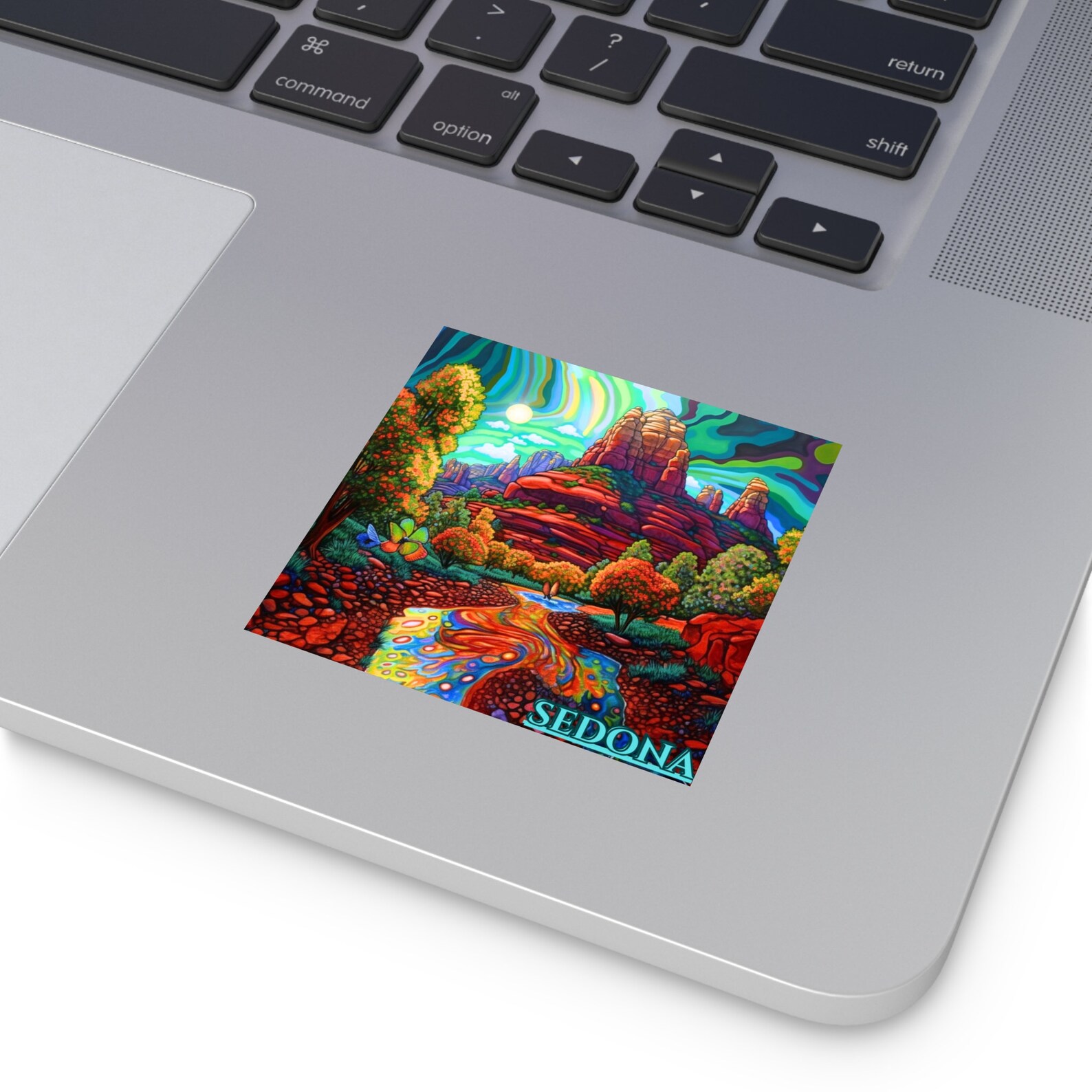 Sedona Sticker, Red Rock Secret Mountain Cathedral Rock Sticker, Hiking ...