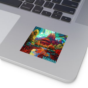 Sedona Sticker, Red Rock Secret Mountain Cathedral Rock Sticker, Hiking ...