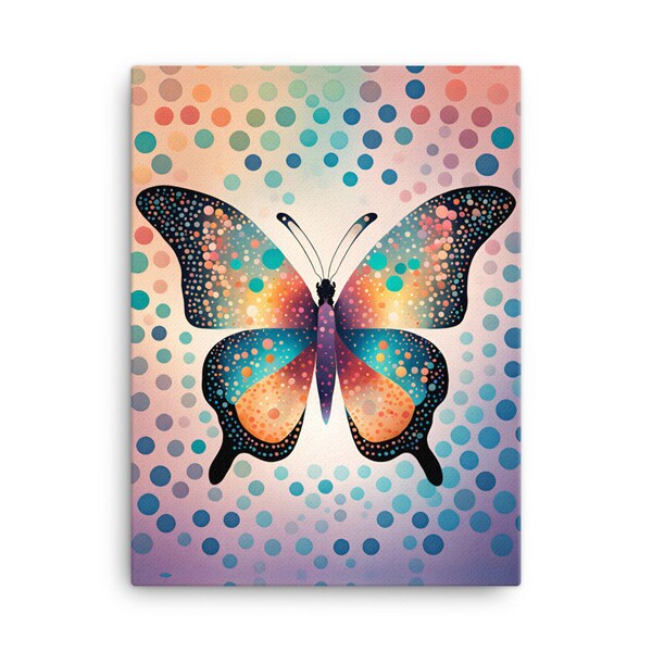 Butterfly Dot Wall Decor - Etsy