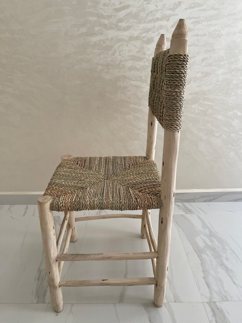 Rattan Bar Stools Handcrafted Chair Braid Straw Stool - Etsy