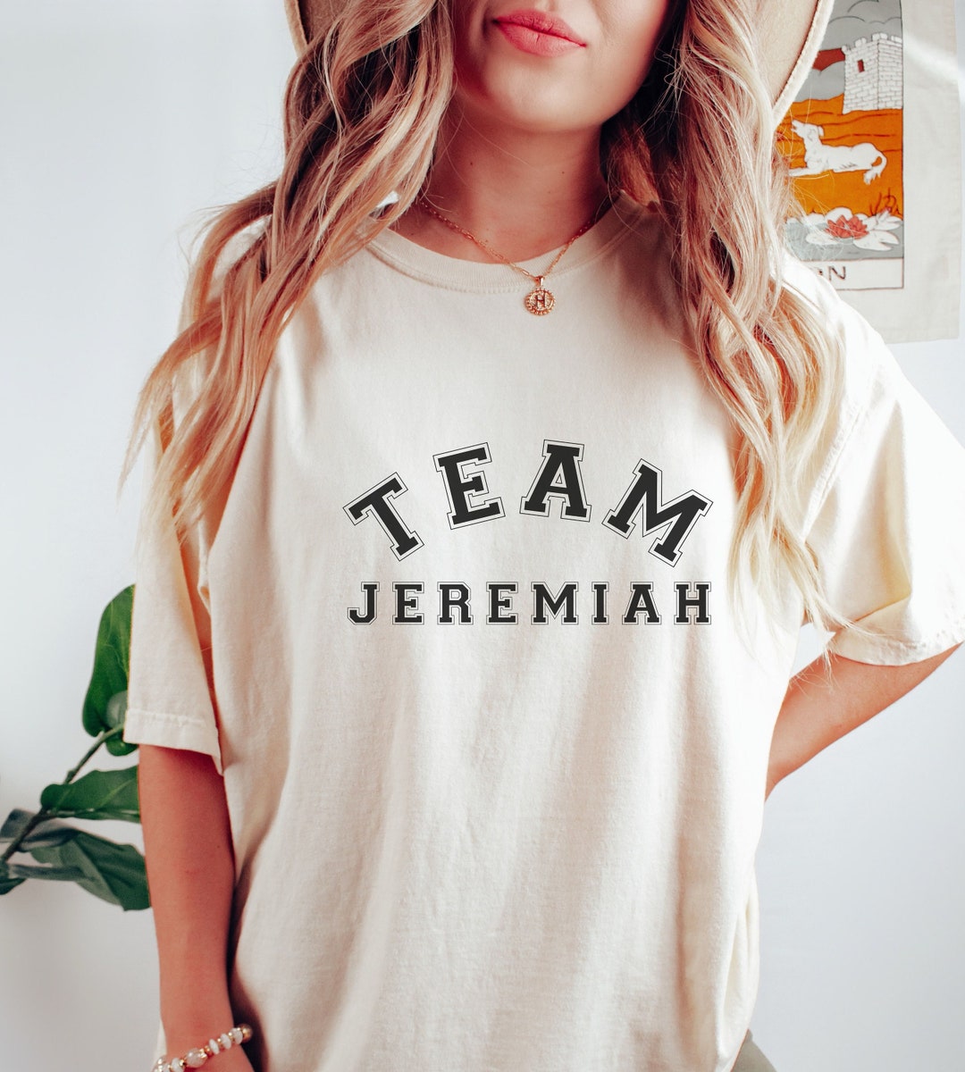 Team Jeremiah TSITP Cousins Beach Comfort Colors Oversized - Etsy