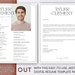 Fraternity Resume Template With Photo; Social Resume Template and Cover ...