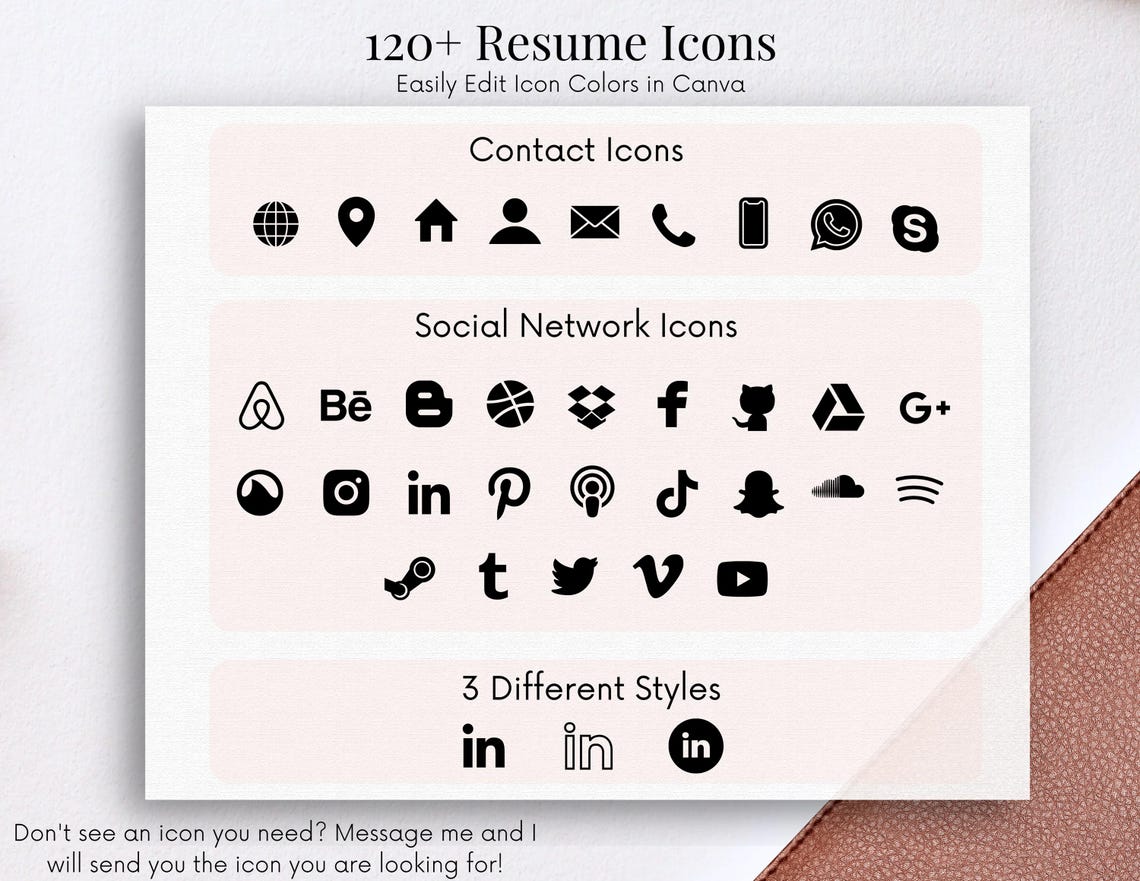 Sorority Resume Template With Photo; Rush Resume Template and Cover ...