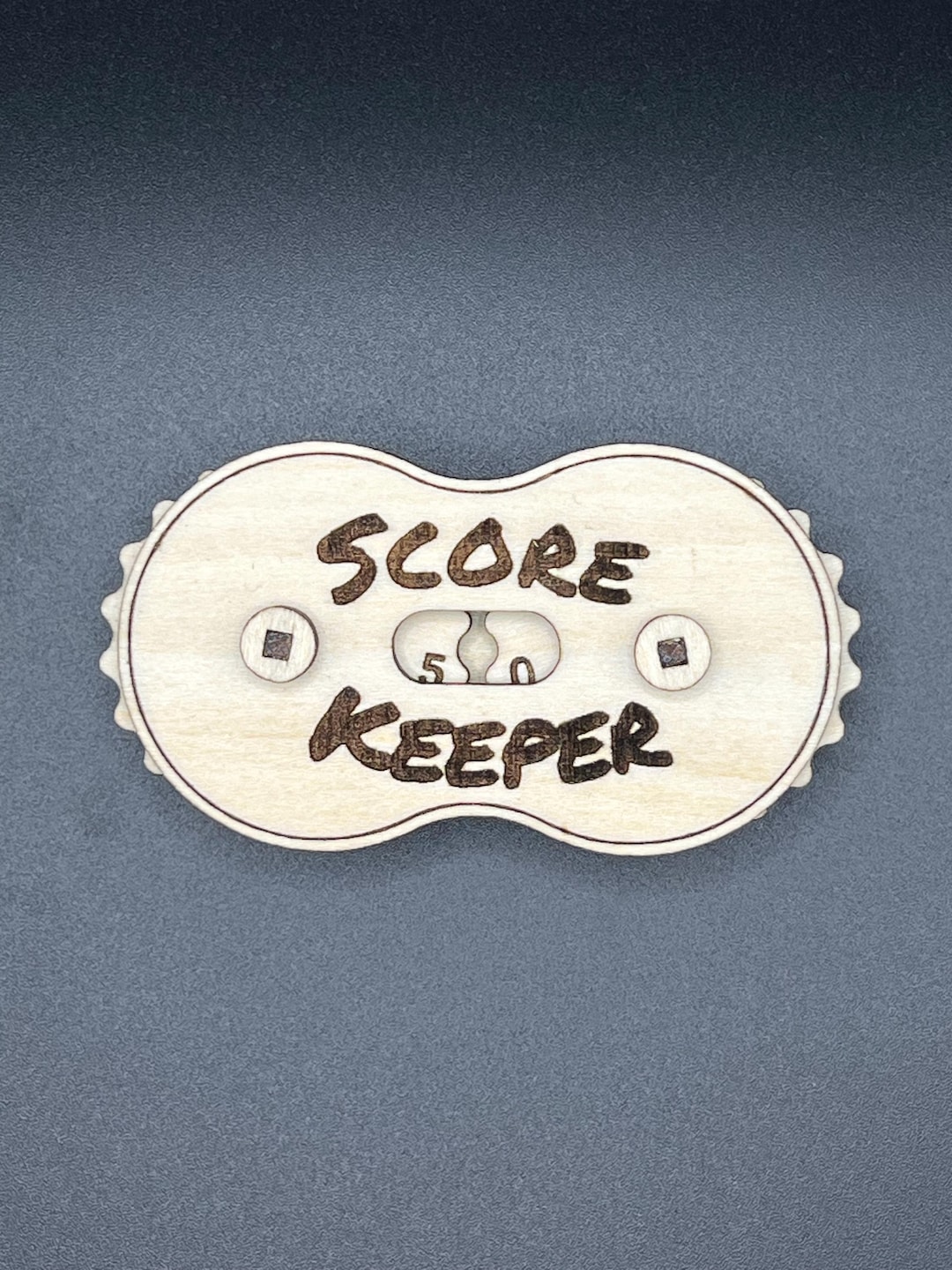 Handcrafted Wooden Score Keeper | Laser-cut, Compact, Lightweight ...