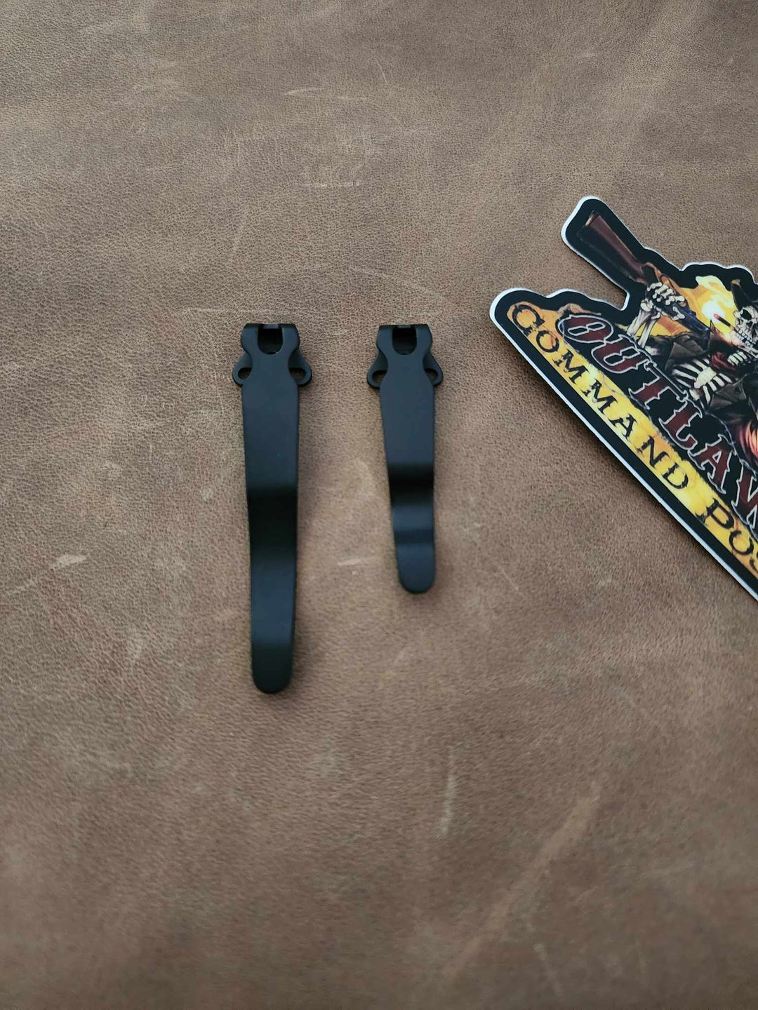 Universal Titanium Pocket Clip Deep Carry Black DLC Finish - Etsy