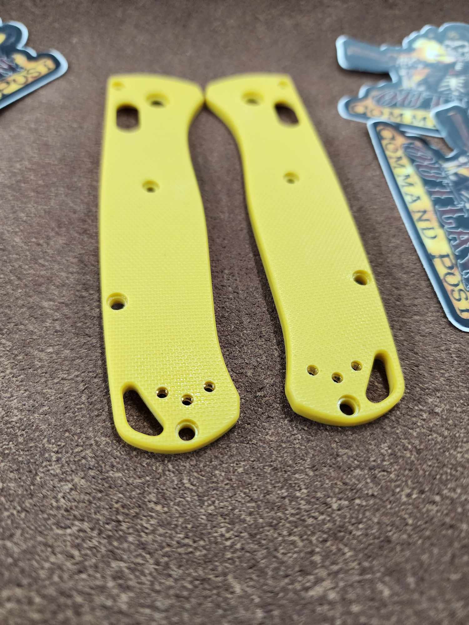 G10 Scales for Benchmade Bugout 535 Scales Chrome Yellow - Etsy