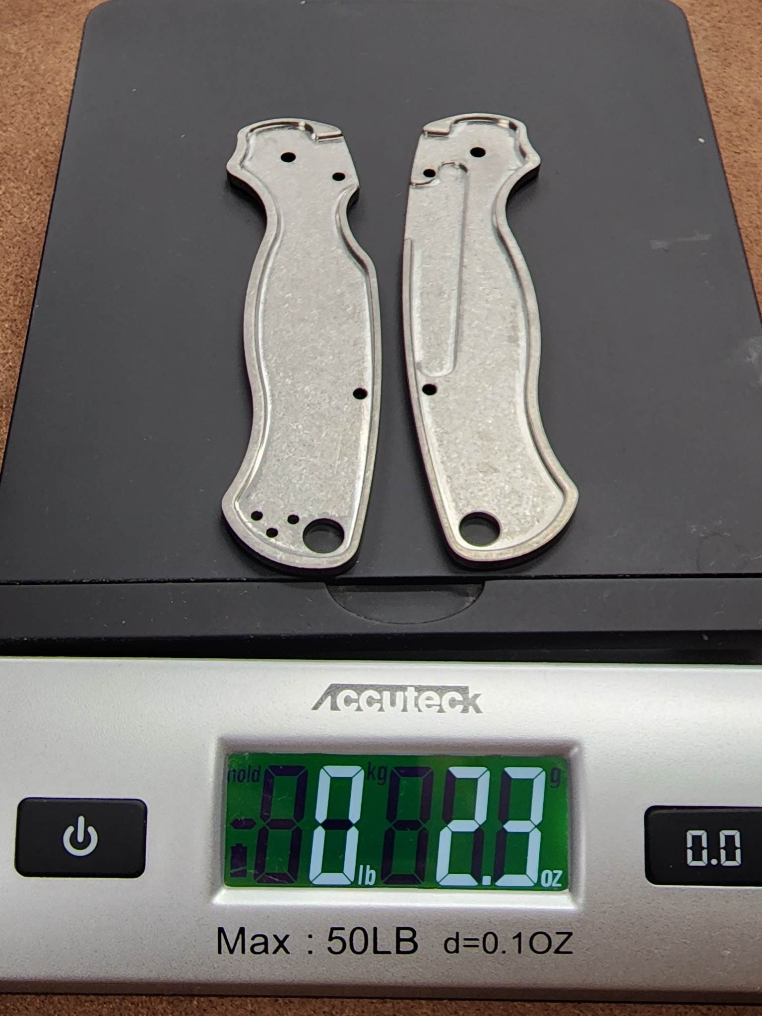 Titanium Stonewashed PM2 Scales handles - Etsy