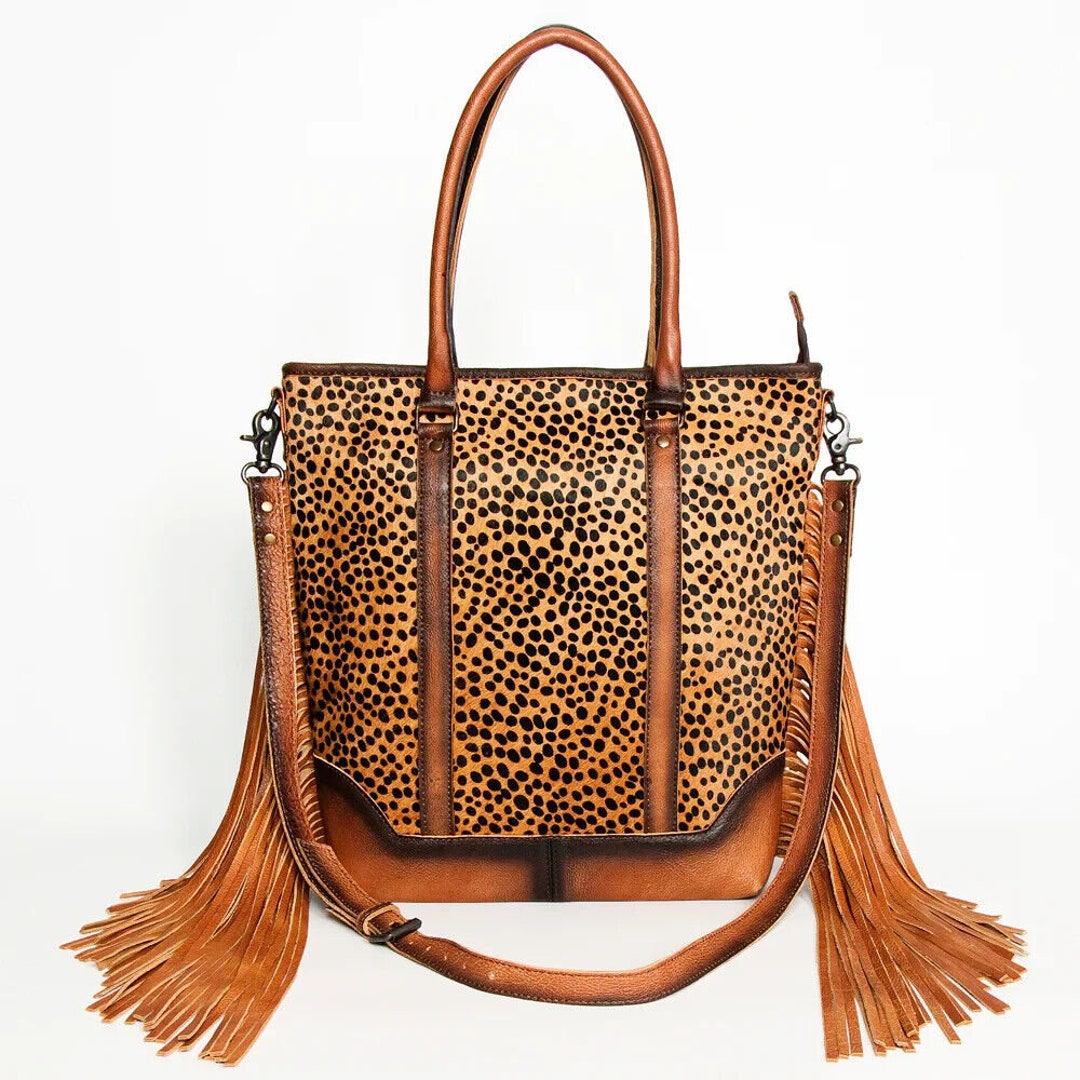 American Darling Concealed Carry Cowhide Leather Handbag With Crossbody ...