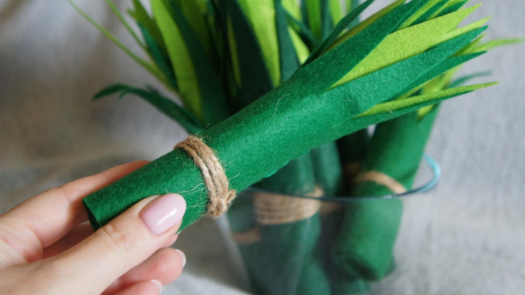 Handmade Felt Leek Toy | Pretend Play Vegetable | Montessori Food ...