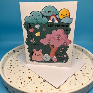 Kawaii Note Card Set, Japanese Style, Friendship Cards, Encouragement ...