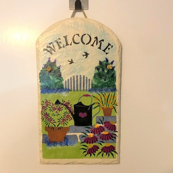 Welcome Slate - Etsy