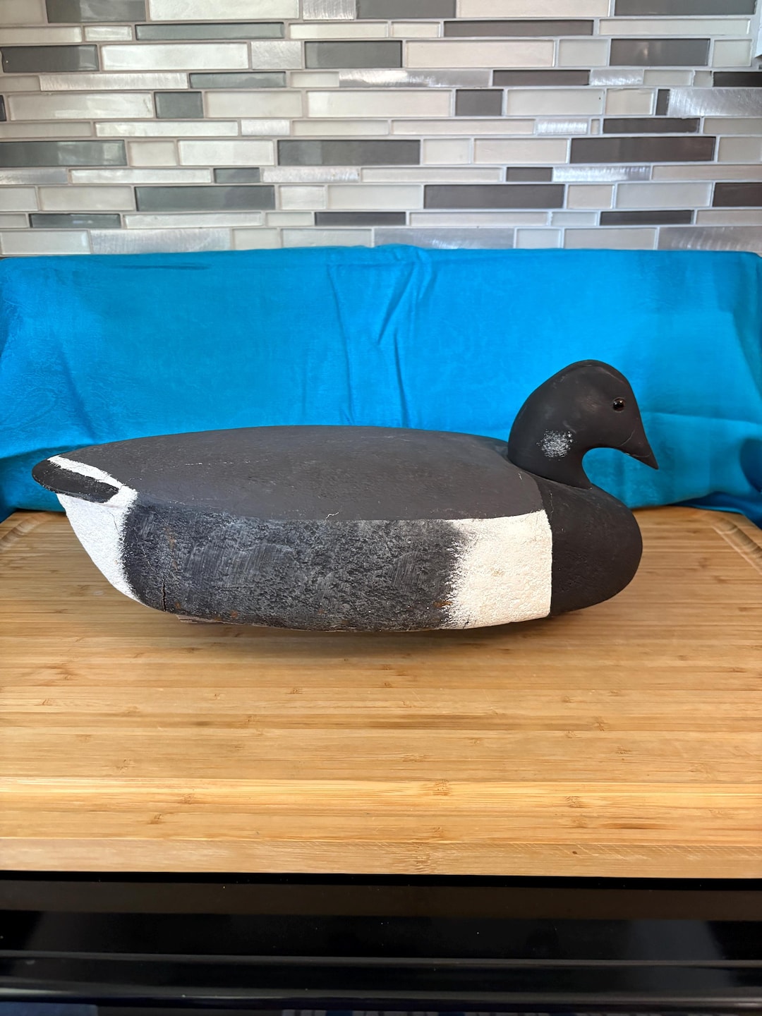 Vintage Brant Goose Decoy: Signed Folk Art, Yard Trenton NJ, 1992 - Etsy