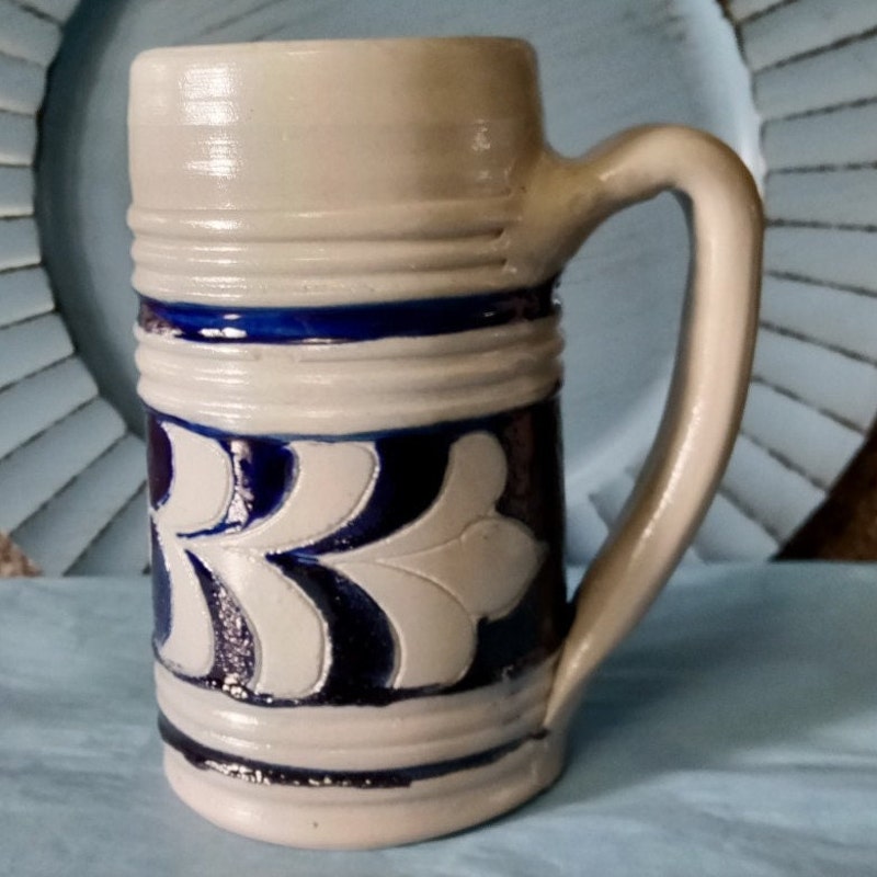 Salt Glaze Beer Mug - Etsy