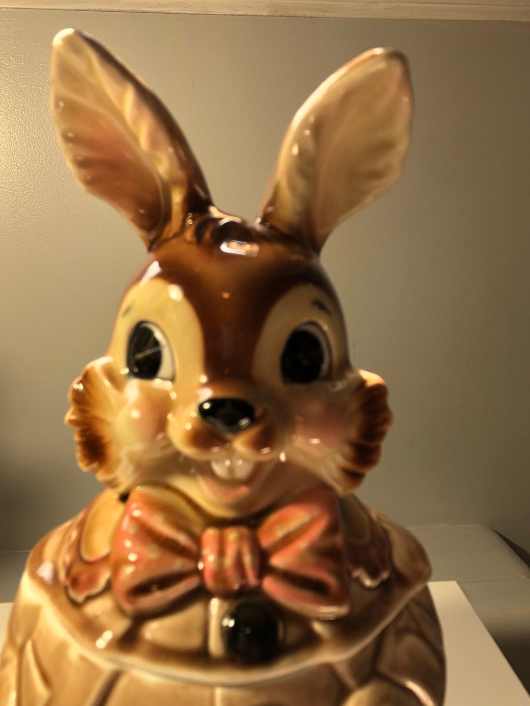 Bunny Rabbit Cookie Jar, Royal Sealy, Japan? - Etsy