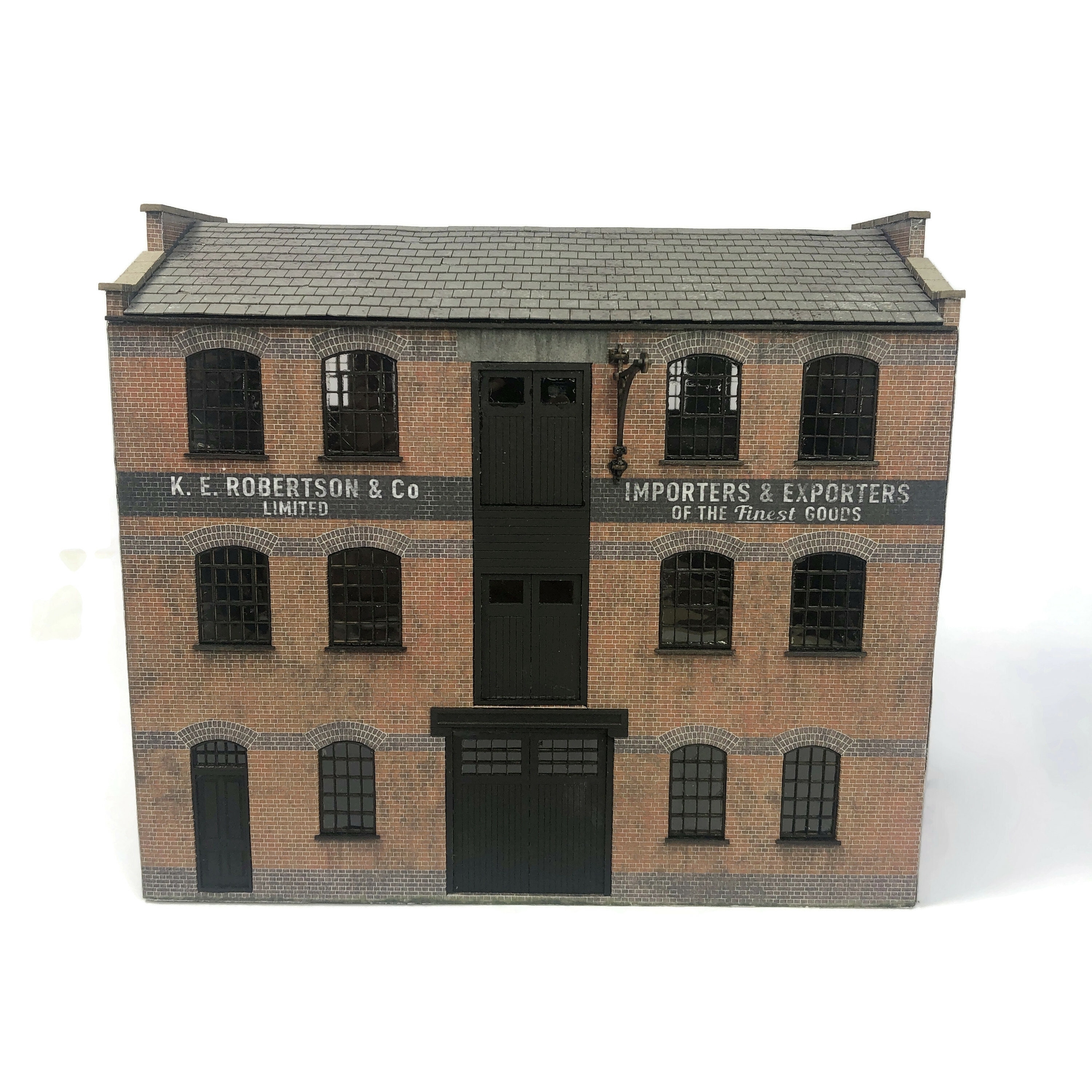 KX090-OO Robertson's Bonded Warehouse Building Kit for OO Gauge Model ...
