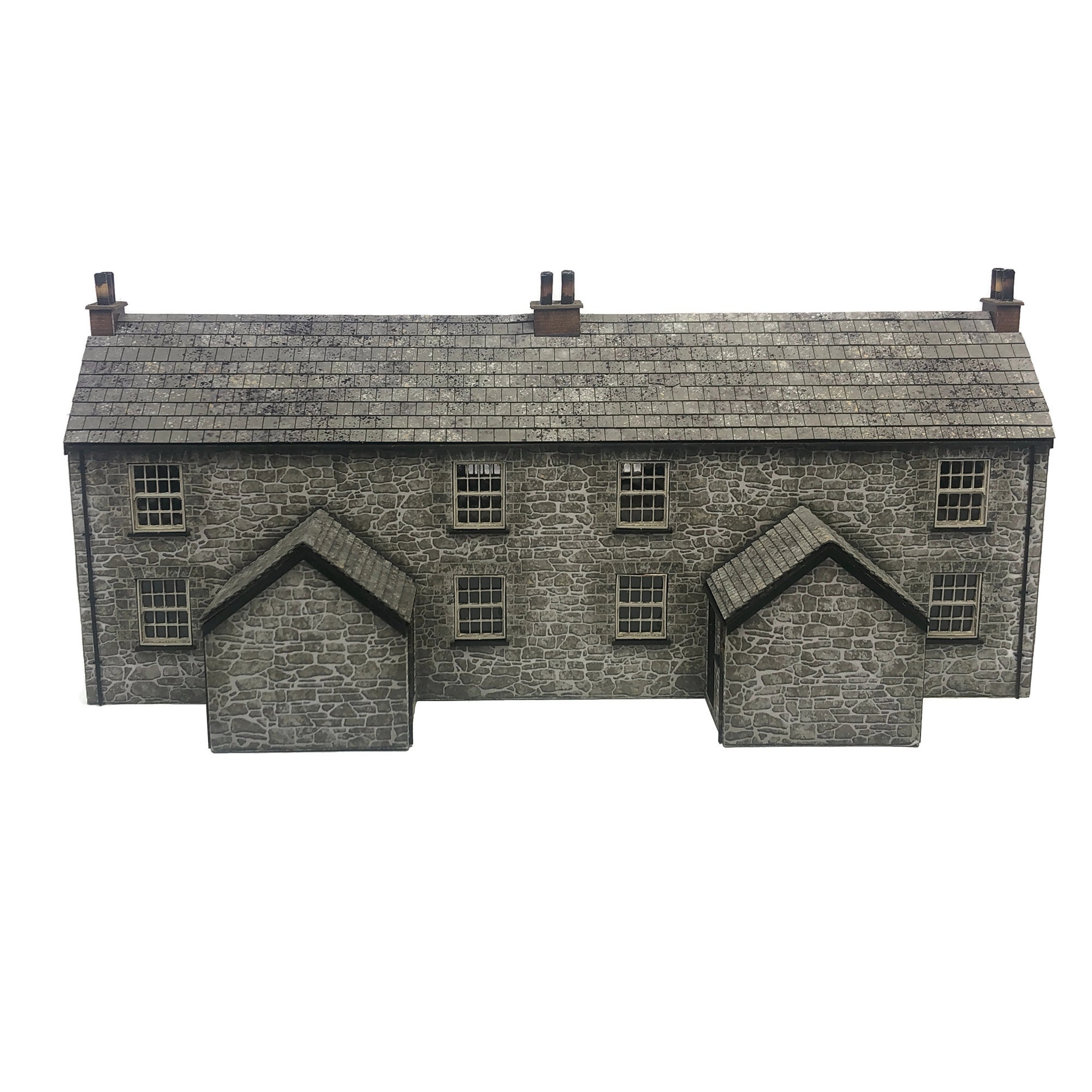 KX080-OO Terraced Cottages/houses for OO Gauge Model Railway & 1:76 ...