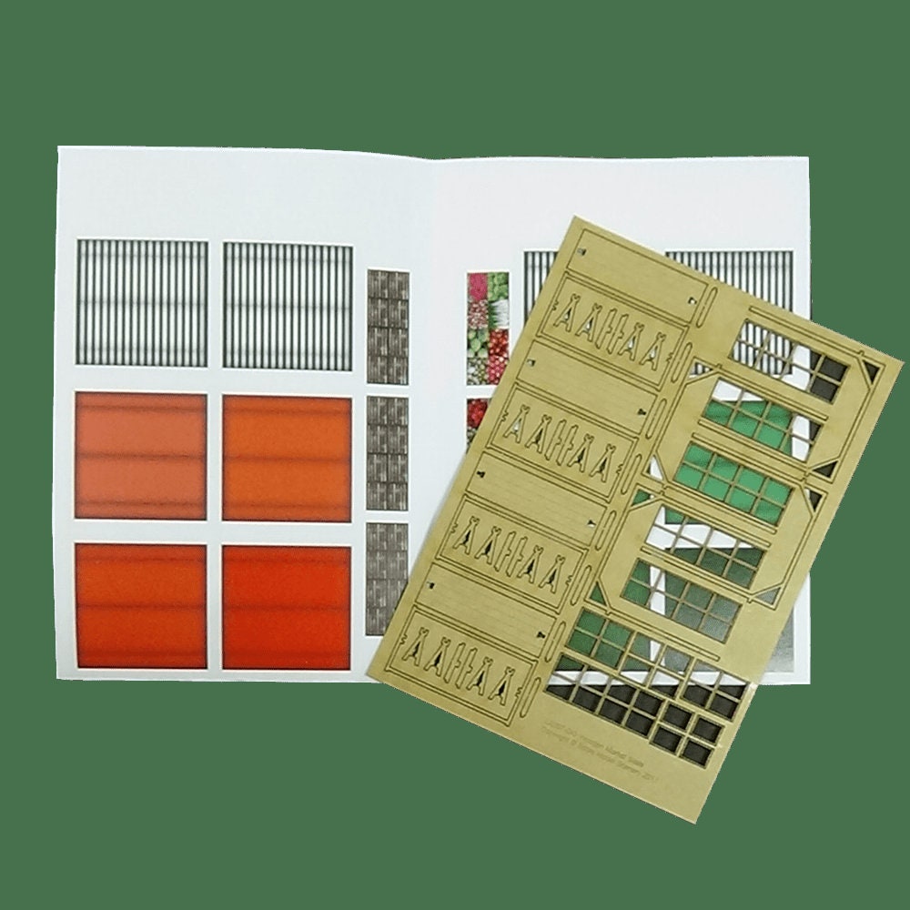 LX067-OO Market Stalls (pack of 4) for OO Gauge Model Railway & 1:76 ...