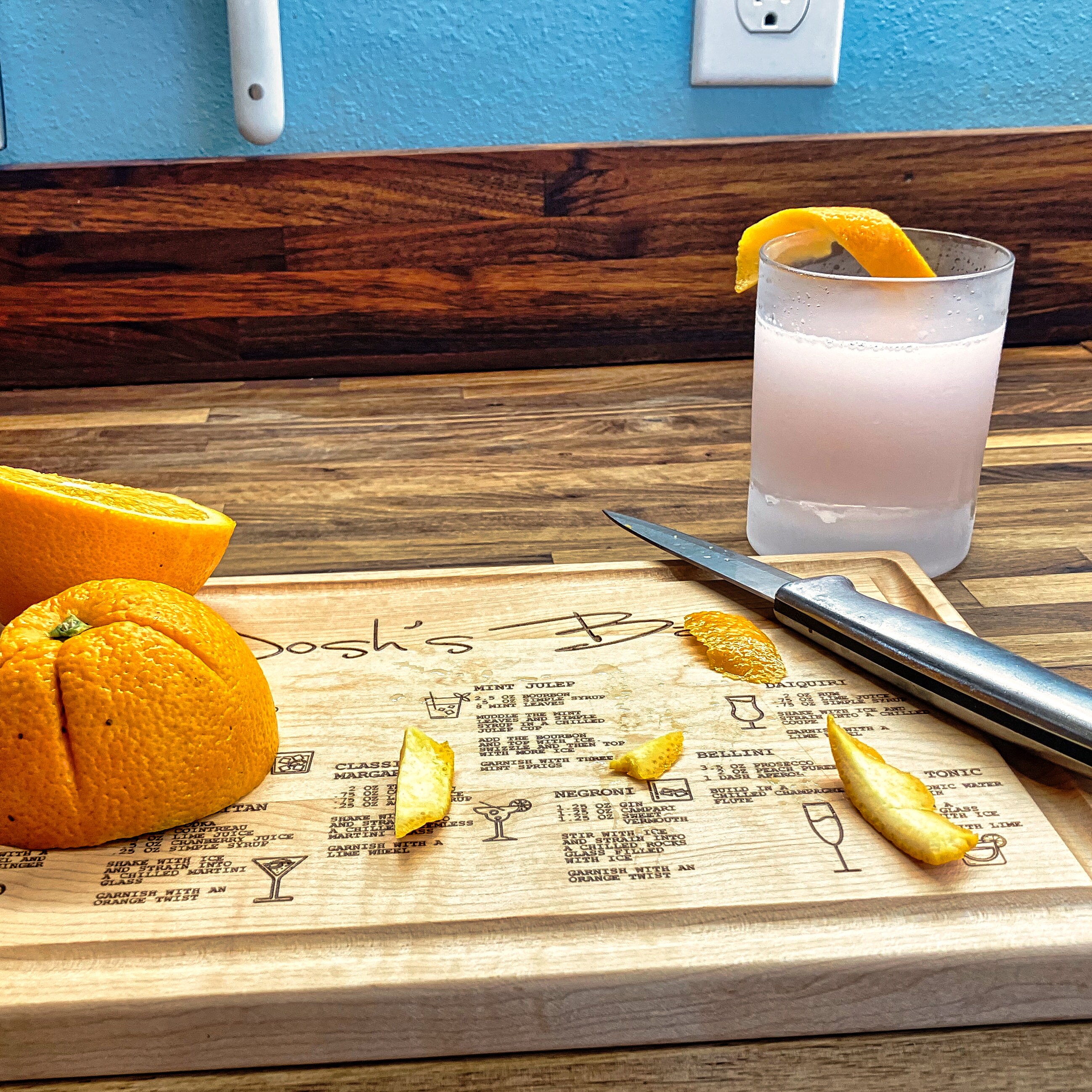 Cocktail Board - Etsy