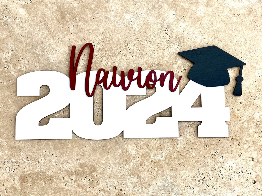 2024 Personalized Graduation Sign - Etsy