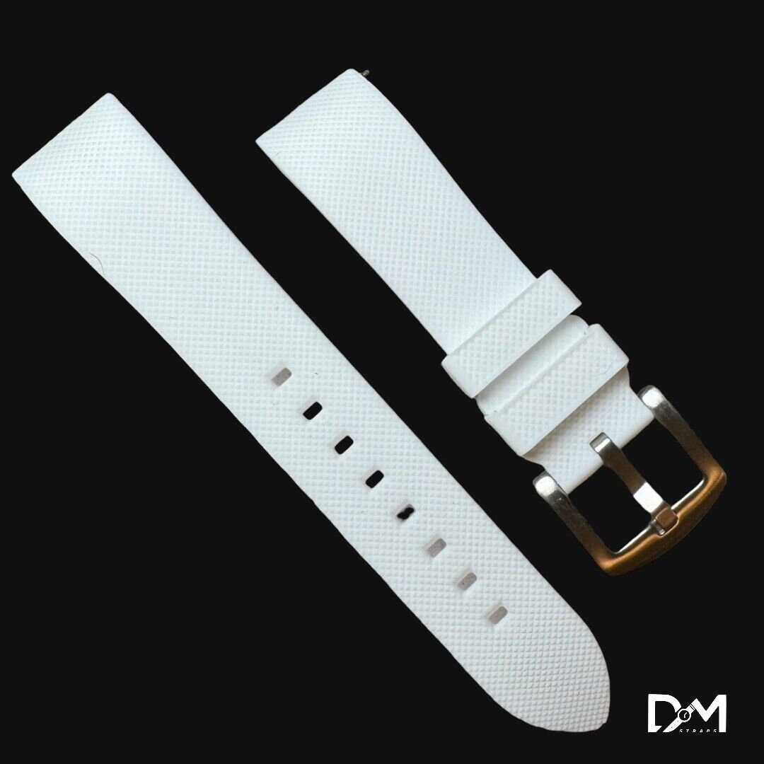 Omega X Swatch Moonswatch White Rubber Strap Perfect for - Etsy