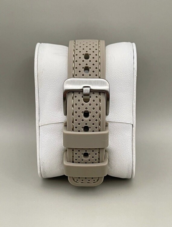 Omega X Swatch Moonswatch Strap - Beige Rubber Missio… - Gem