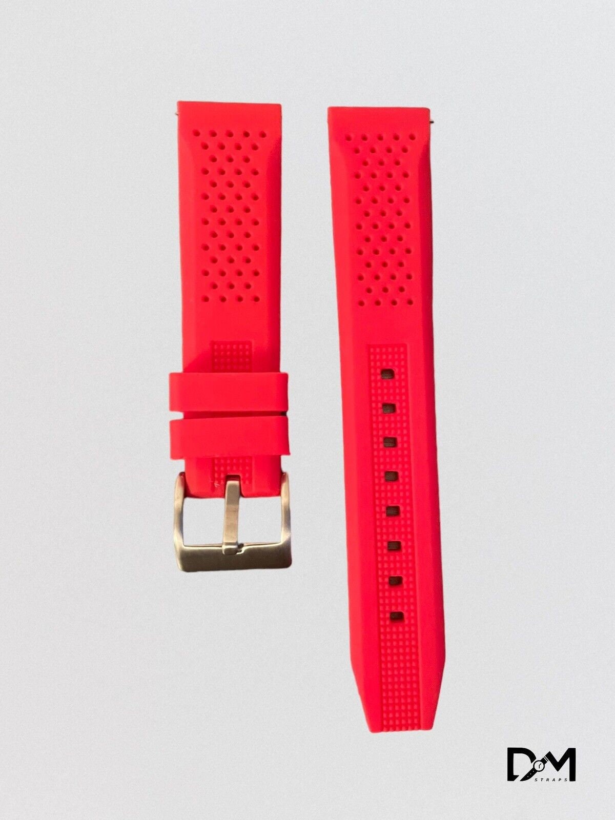 Omega X Swatch Moonswatch Red Rubber Strap Only Fits - Etsy