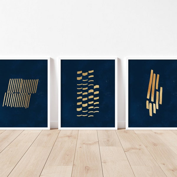 Navy Blue Decor - Etsy