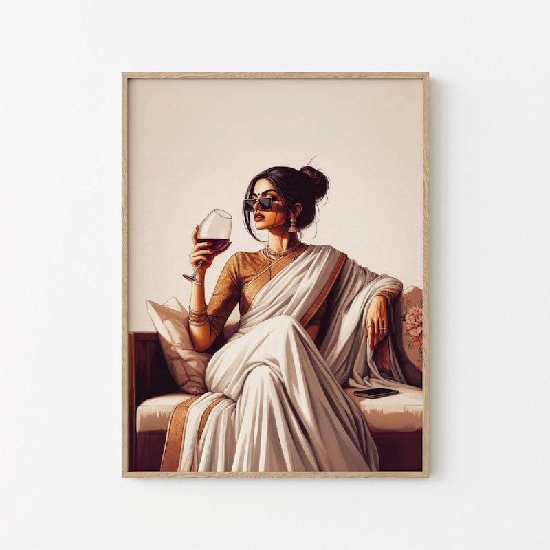 Modern Indian Art Home - Etsy