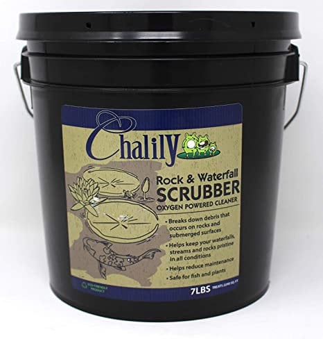 Chalily Oxygen Powered Rock and Waterfall Scrubber Removes Algae and ...